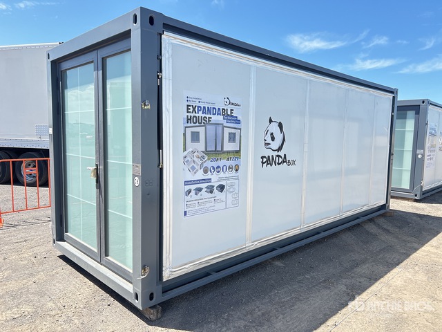 2024 PANDABOX AT221 5.9 m x 6.4 m Portable Expandable House Divers - Structure portative (Unused ...