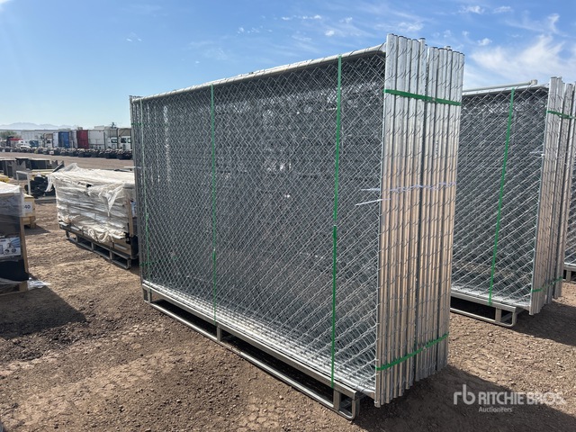 Quantity of (20) 2024 GLCF1006 10 ft x 6 ft Chain Link Fencing (Unused ...