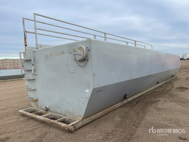 Custom Built Skid Mounted Steel Surface Floc Tank | Ritchie Bros ...
