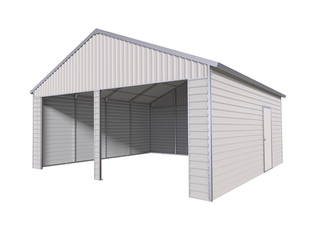 2024 SUNTOP S2119 19 ft x 21 ft Double Metal Garage (Unused) | Ritchie ...