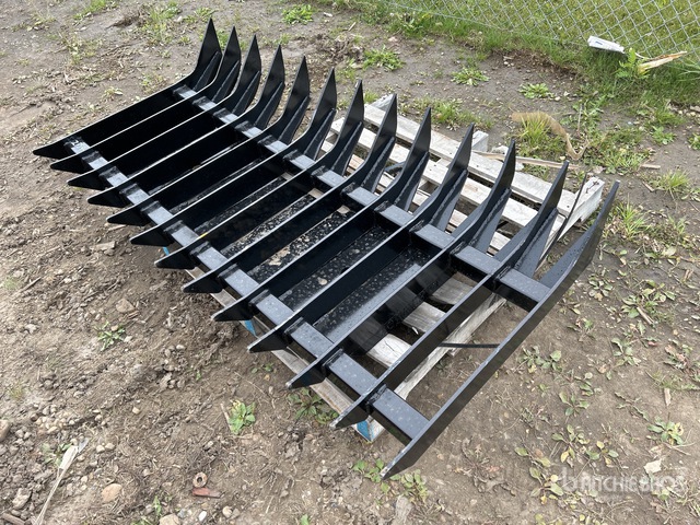 2024 Kit Containers QT-RR-70 Skid Steer Root Rake (Unused) | Ritchie ...