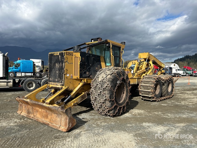 2017 Tigercat 635G 6x6 Débardeuse | Ritchie Bros. Auctioneers