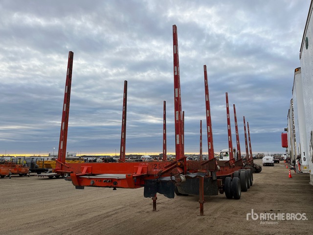 2016 Peerless SWSFW48-60-4A 48 ft Quad/A Hayrack Log Trailer | Ritchie ...