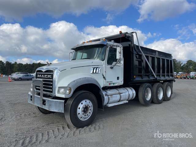 2011 Mack GU713 Granite 8x4 Tri/A Dump Truck | Ritchie Bros. Auctioneers