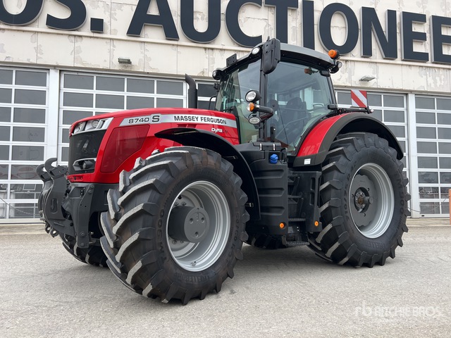 2023 Massey Ferguson 8740S DynaVT 4WD Tractor | Ritchie Bros. Auctioneers