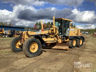 John Deere 670C Motor Grader in Augusta, Maine, United States ...
