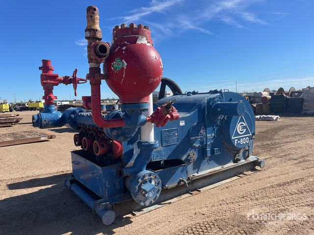 Continental Emsco F-800 Mud Pump | Ritchie Bros. Auctioneers
