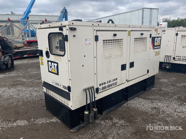 2017 Cat XQ60 45.6 kW Skid-Mounted Generator Set | Ritchie Bros ...