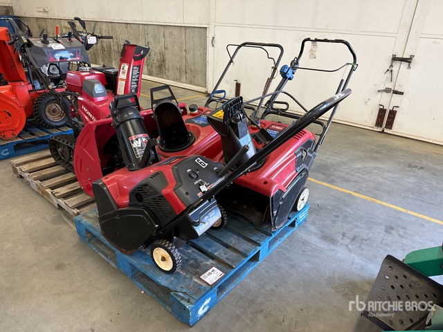 Quantity of (4) Honda Hs80 32 ft 1 Honda 3 toro tracked and 3 walk ...