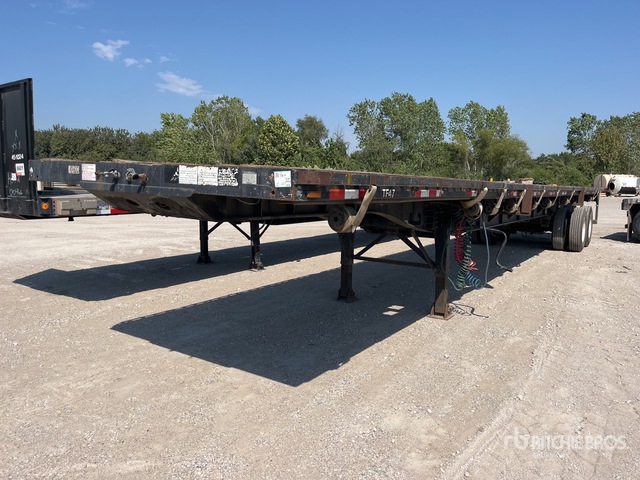 2009 Wade WH1-48FT T/A Extendable Flatbed Trailer | Ritchie Bros ...