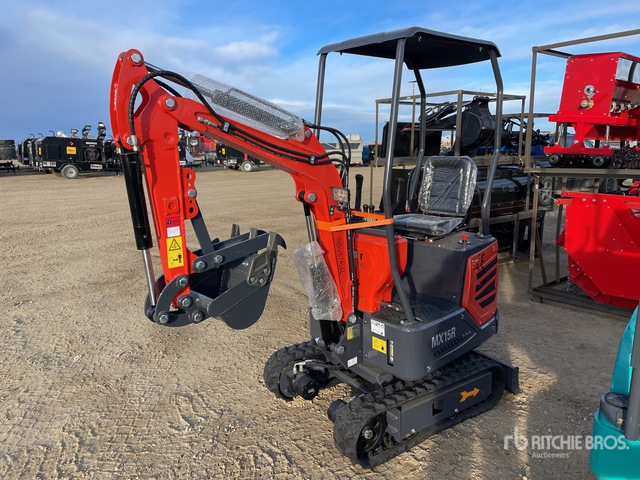 2024 AGT MX15R Mini Excavator (Unused) | Ritchie Bros. Auctioneers