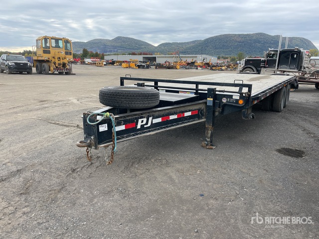 2019 PJ Trailer 25 ft T/A Remolque Portamaquinaria | Ritchie Bros ...