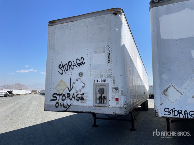 1995 Hyundai HDM-53WH-V4100 53 ft x 102 in T/A Van Trailer | Ritchie ...