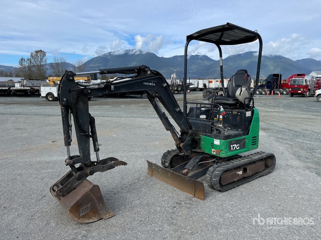 2018 John Deere 17G Mini Excavator | Ritchie Bros. Auctioneers