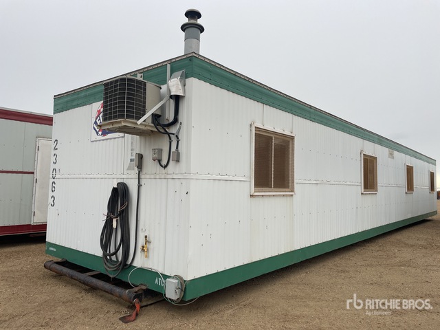 2007 Williams Scotsman 60 ft x 12 ft Skid-Mounted Oficina móvil ...