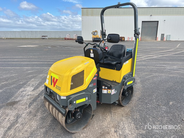 2021 Wacker Neuson RD12A Double Drum Roller | Ritchie Bros. Auctioneers