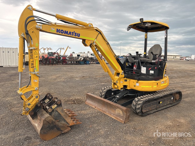 2022 Komatsu PC35MR-5 Mini Excavator | Ritchie Bros. Auctioneers