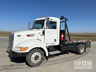 2008 Peterbilt 325 4x2 Flatbed Truck in Syracuse, Kansas, United States ...