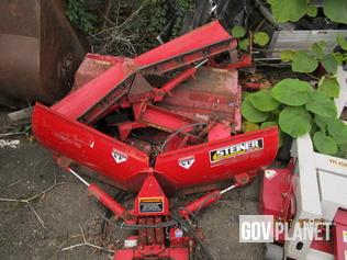(2) Steiner Plows, (1) Steiner Blower & (1) Steiner Broom Attachment in ...