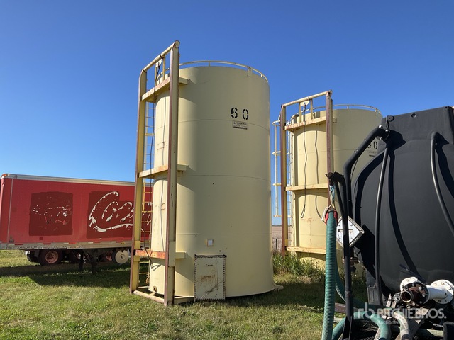 400 bbl Skid Mounted Steel Tank | Ritchie Bros. Auctioneers