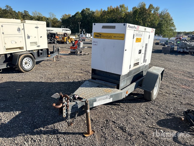 Airman MMD SDG25S 25 kVA Mobile Generator Set | Ritchie Bros. Auctioneers