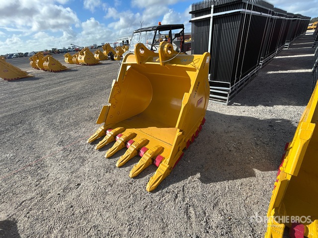 2024 Teran BKT33060HD 60 in 2.09 m3 Digging Excavator Bucket - Fits Cat ...