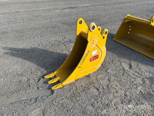 Teran BKT580N12 12 in 0.12 cyd Digging Backhoe Rear Bucket - Fits Case ...