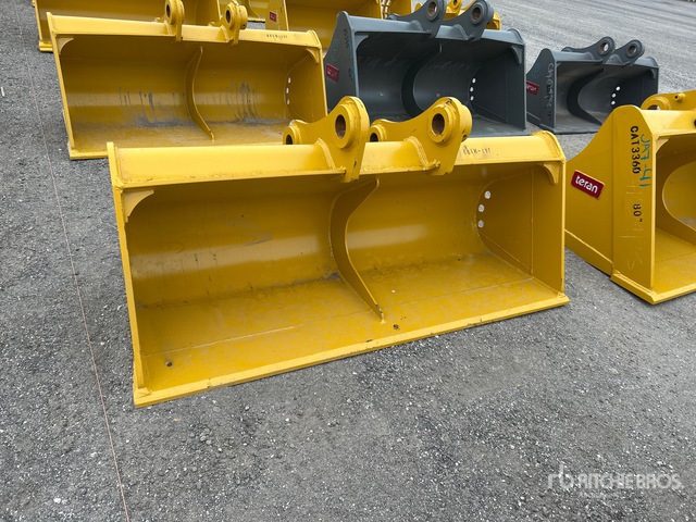 Teran BKT32580CLN 80 in Cleanup Excavator Bucket - Fits Cat 325 (Unused ...