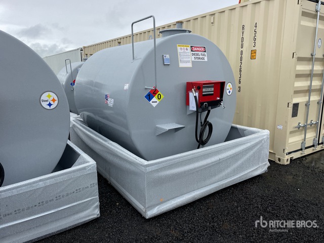 2024 4-Fuel.com 4F2330 2330 gal Skid Mounted Steel Diesel Fuel Tank ...