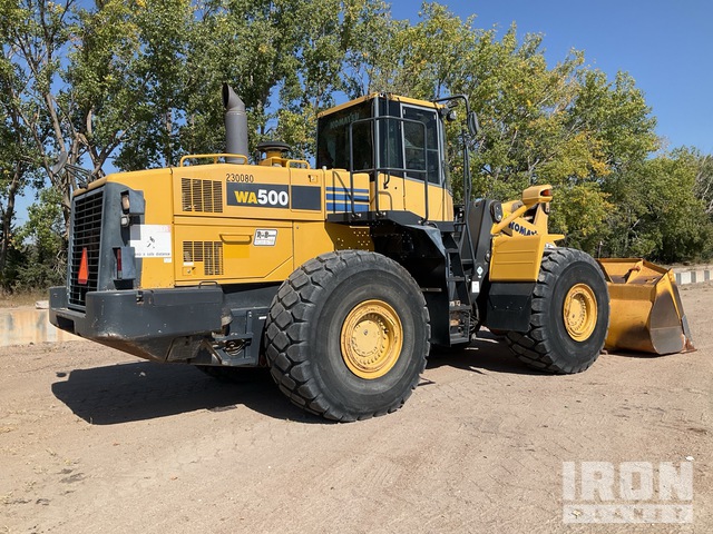 2010 Komatsu WA500-6 Wheel Loader in Waterloo, Nebraska, United States ...