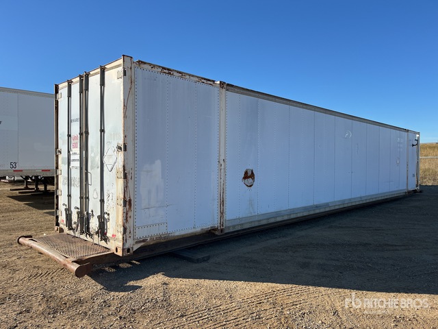 53 ft High Cube Skid Mounted Shop Storage Container | Ritchie Bros ...