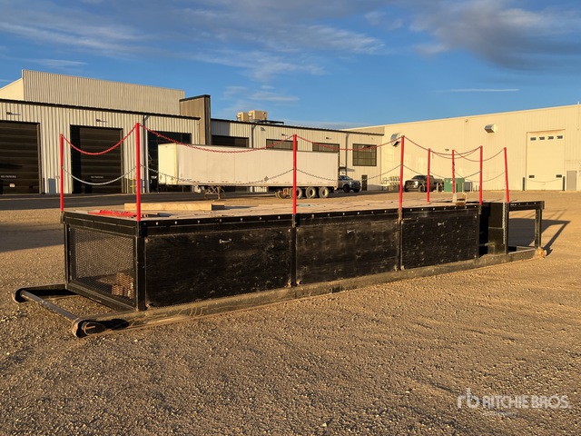 Custom Built 30 ft x 91 in Walkway Platform w/Storage Varios ...