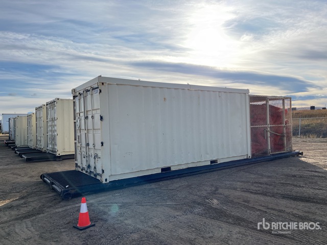 1987 20 ft Skid-Mounted Conteneur de stockage | Ritchie Bros. Auctioneers