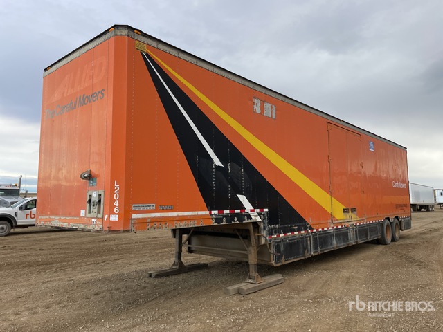 1995 Kentucky Moving Van 53 ft T/A Insulated Van Trailer | Ritchie Bros. Auctioneers