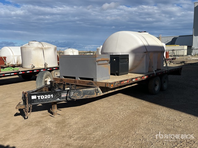 2008 Trailtech 20 ft T/A Fire Suppression Flatbed Trailer | Ritchie ...