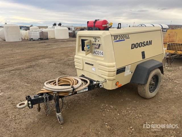 2018 Doosan XP200 Mobile Compresseur à air | Ritchie Bros. Auctioneers