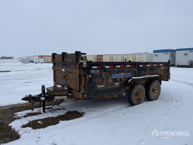 2015 Load Trail 14 ft T/A Dump Utility Trailer | Ritchie Bros. Auctioneers
