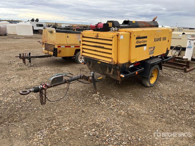2005 Atlas Copco 375 CFM 186 cfm Mobile Air Compressor | Ritchie Bros ...
