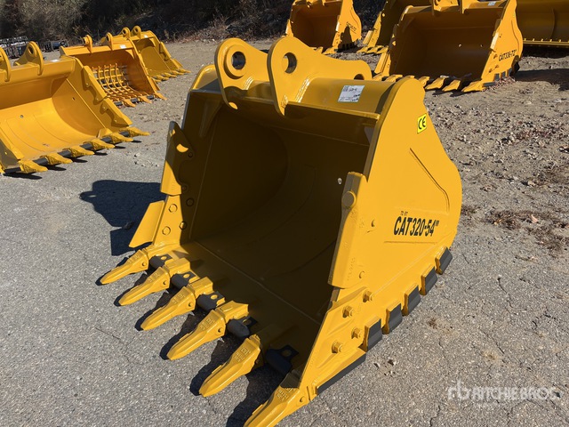 2024 Jisan BKT32054HD 54 in 1.2 cyd Digging Excavator Bucket (Unused ...