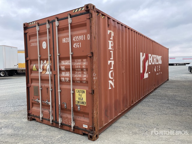 2010 CIMC CB45-19-05 40 ft High Cube Storage Container (Inoperable ...