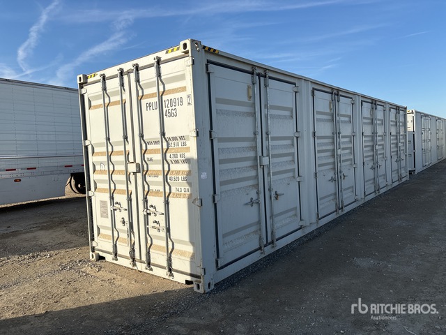 2022 40 ft High Cube Multi-Door Contenedor de almacenamiento | Ritchie ...