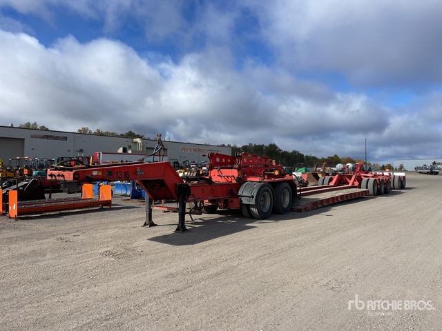 2010 Temisko Trailers Tri/A Double Drop Removable Gooseneck Lowboy ...