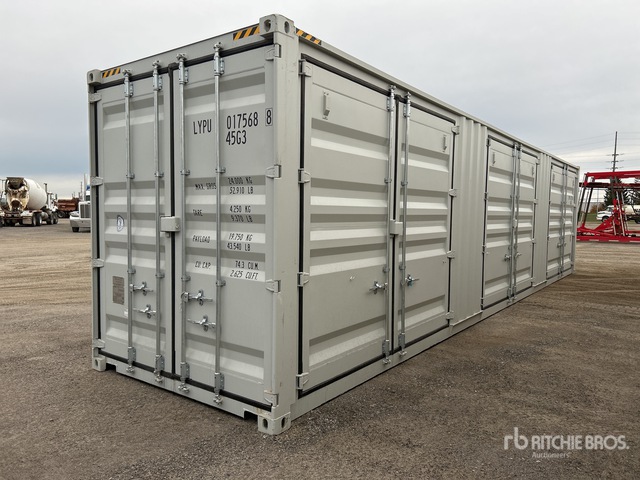 2024 40 ft High Cube Multi-Door Storage Container | Ritchie Bros ...