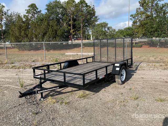 2022 AJ TRAILER 12 ft S/A Utility Trailer | Ritchie Bros. Auctioneers