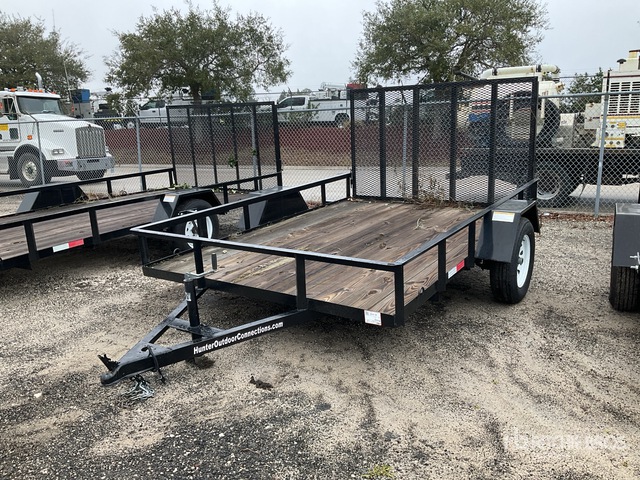2022 AJ TRAILER 2-00376 13 ft S/A Utility Trailer | Ritchie Bros ...
