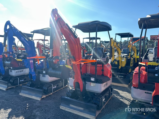 2024 FF Industrial FF18R Mini Excavator (Unused) | Ritchie Bros ...
