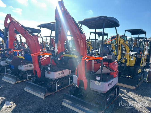 2024 FF Industrial FF18R Mini Excavator (Unused) | Ritchie Bros ...