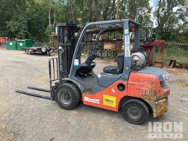 2018 Toyota 8FGU30 4900 lb Pneumatic Tire Forklift in Shelby, North ...