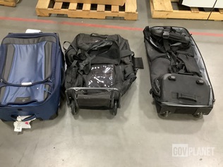 Surplus (8) Bag Assemblies, (5) Luggage Bags & (1) Individual Bag in ...