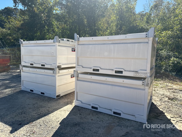 Quantity of (4) Trans Cube 7 ft Offshore Tank Storage Container ...